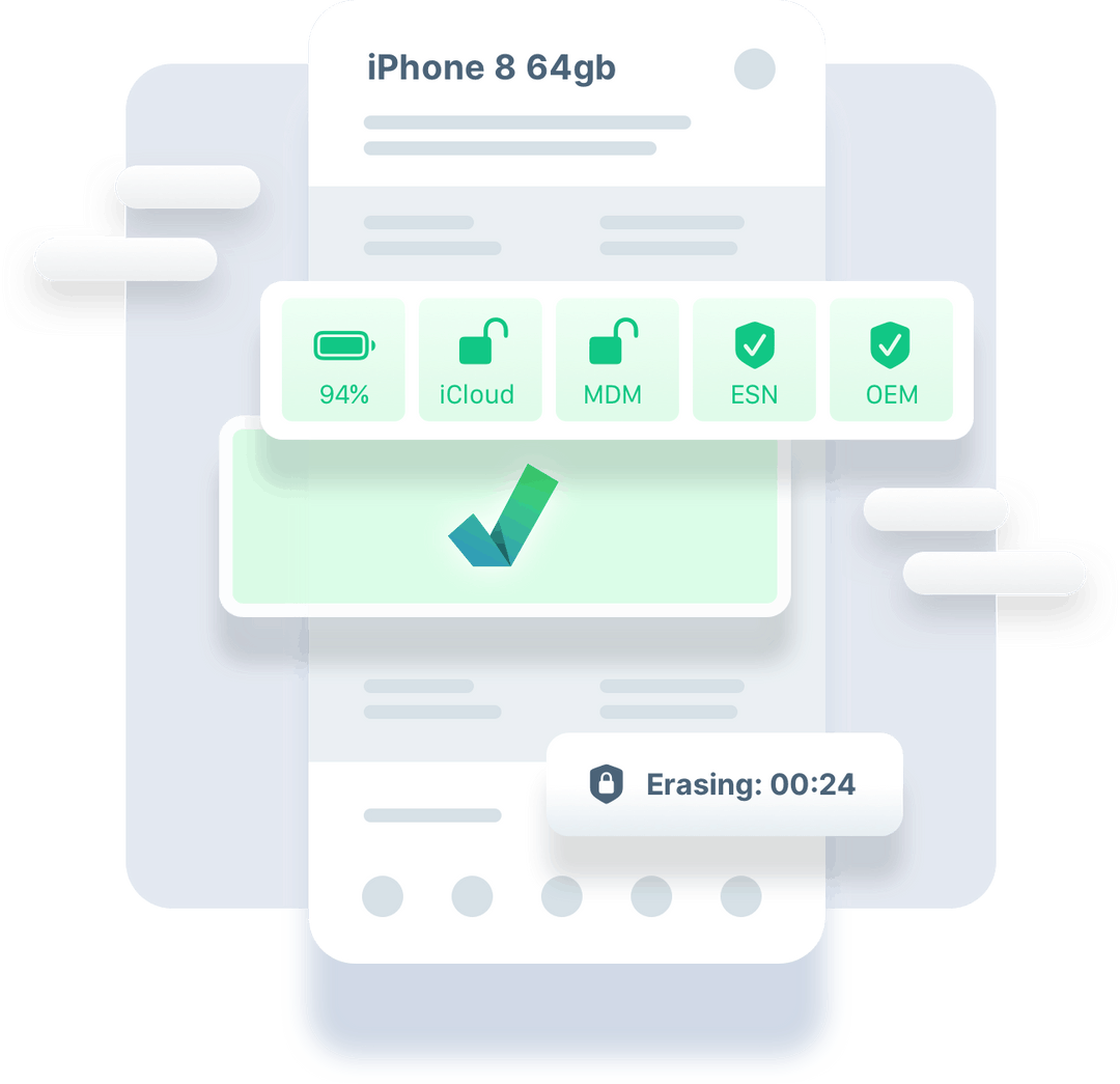 Phonecheck - Mobile Diagnostics and Erasure Solution