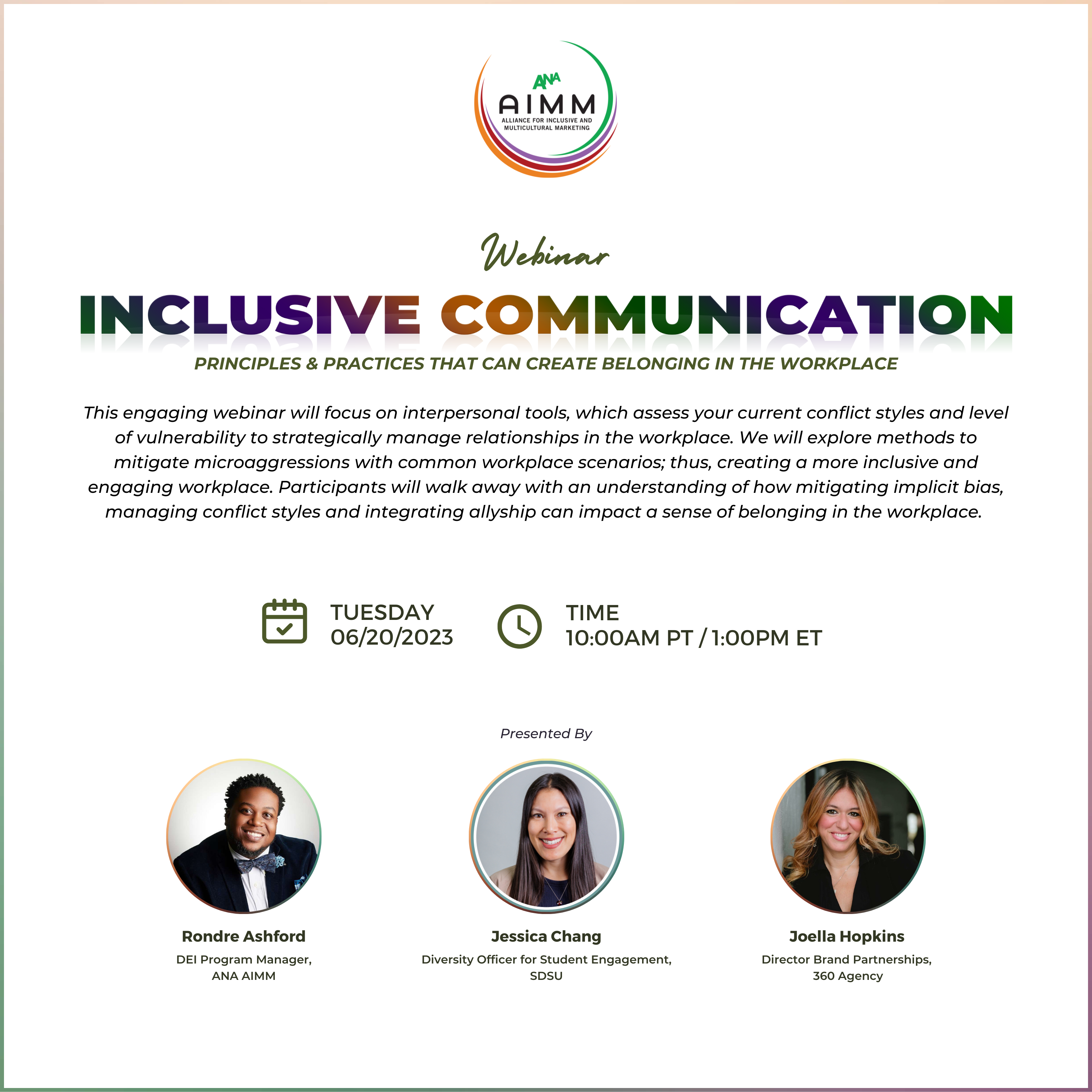 Inclusive Communication - Principles & Practices that can Create ...