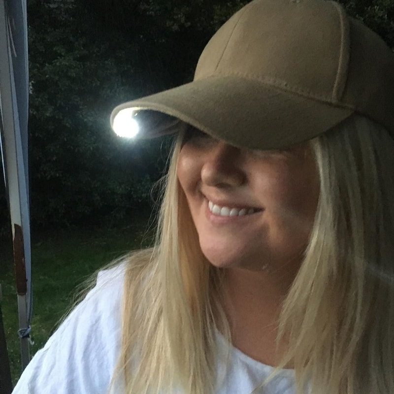 2C Solar Light Cap - self charging solar headlamp