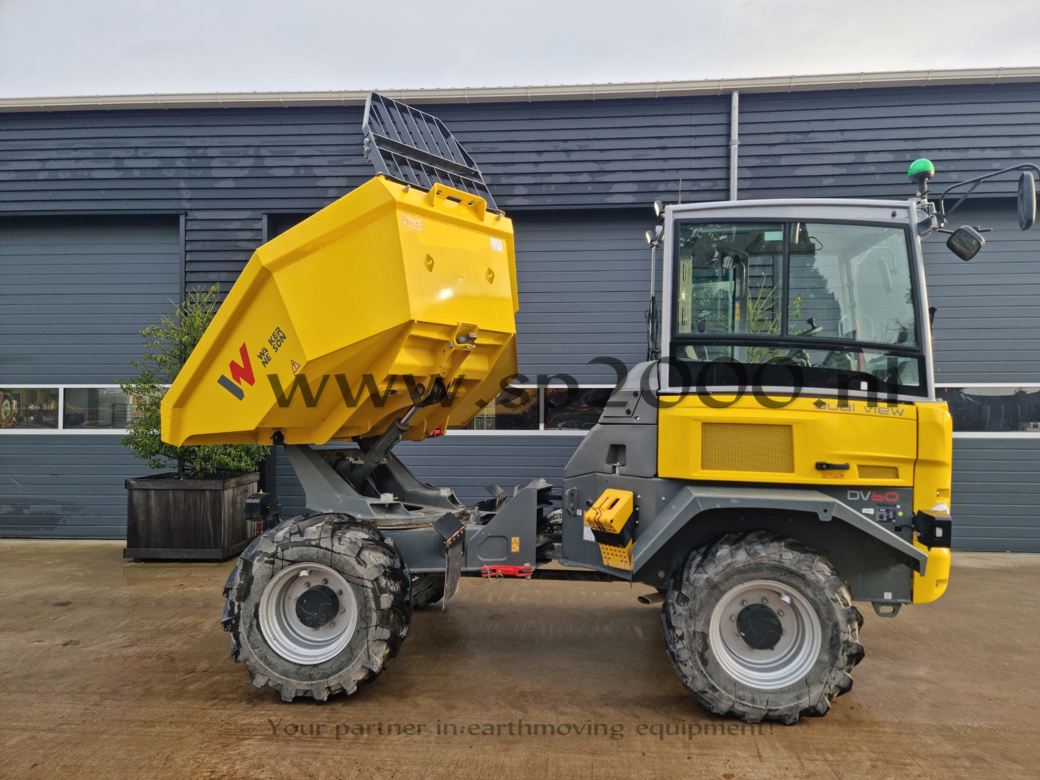 Wacker Neuson DV60 dumper closed cabin
