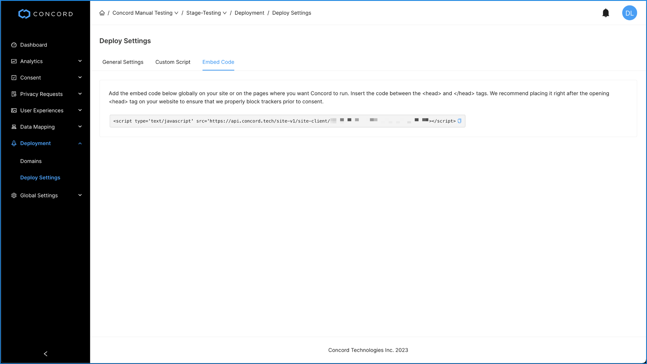 Adding Concord to Your Website | Concord