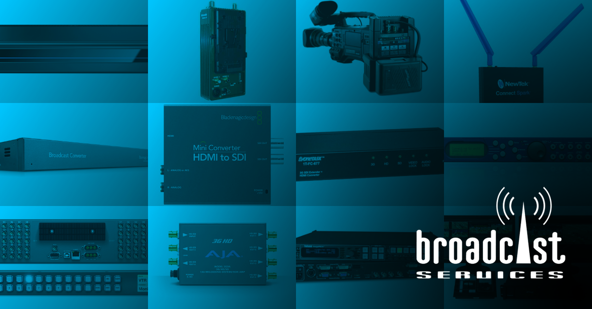 Specialised video control equipment available to hire