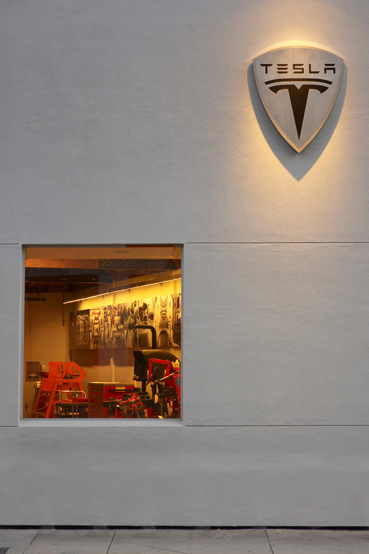 Tesla Showroom | Retail | Cass Calder Smith