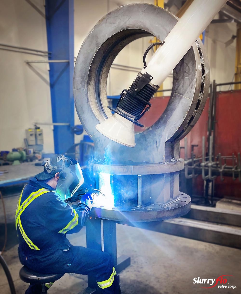 Unibody Slurry Control Valve | SlurryFlo Valve Corp.