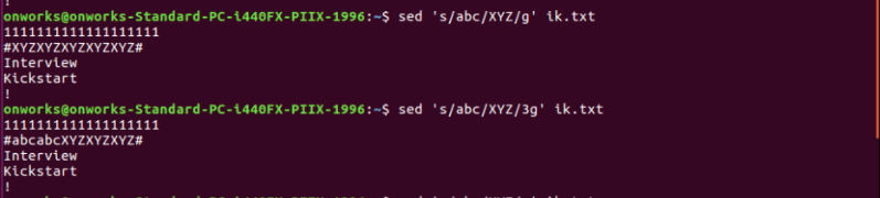 Sed Command In Linuxunix With Examples