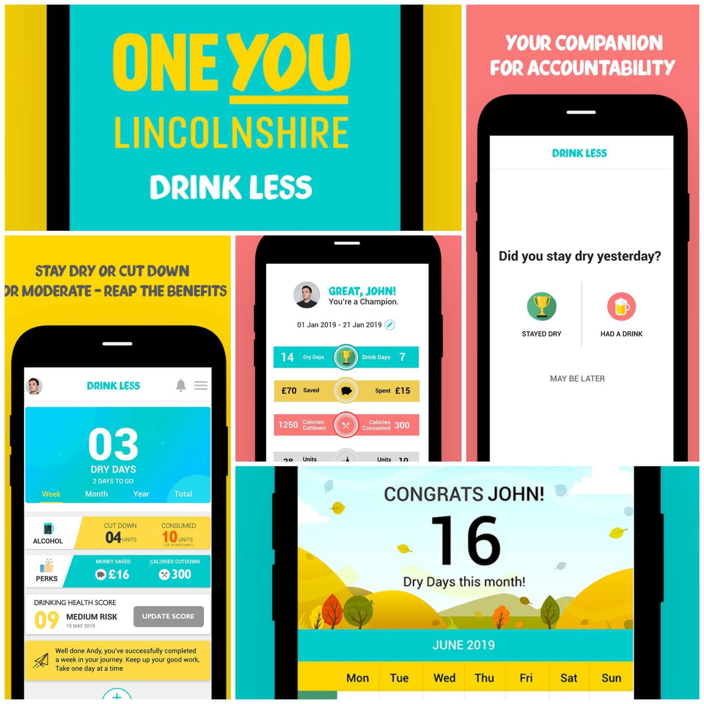 Drinking Less in 2021 | Healthy Lifestyle Service | One You Lincolnshire