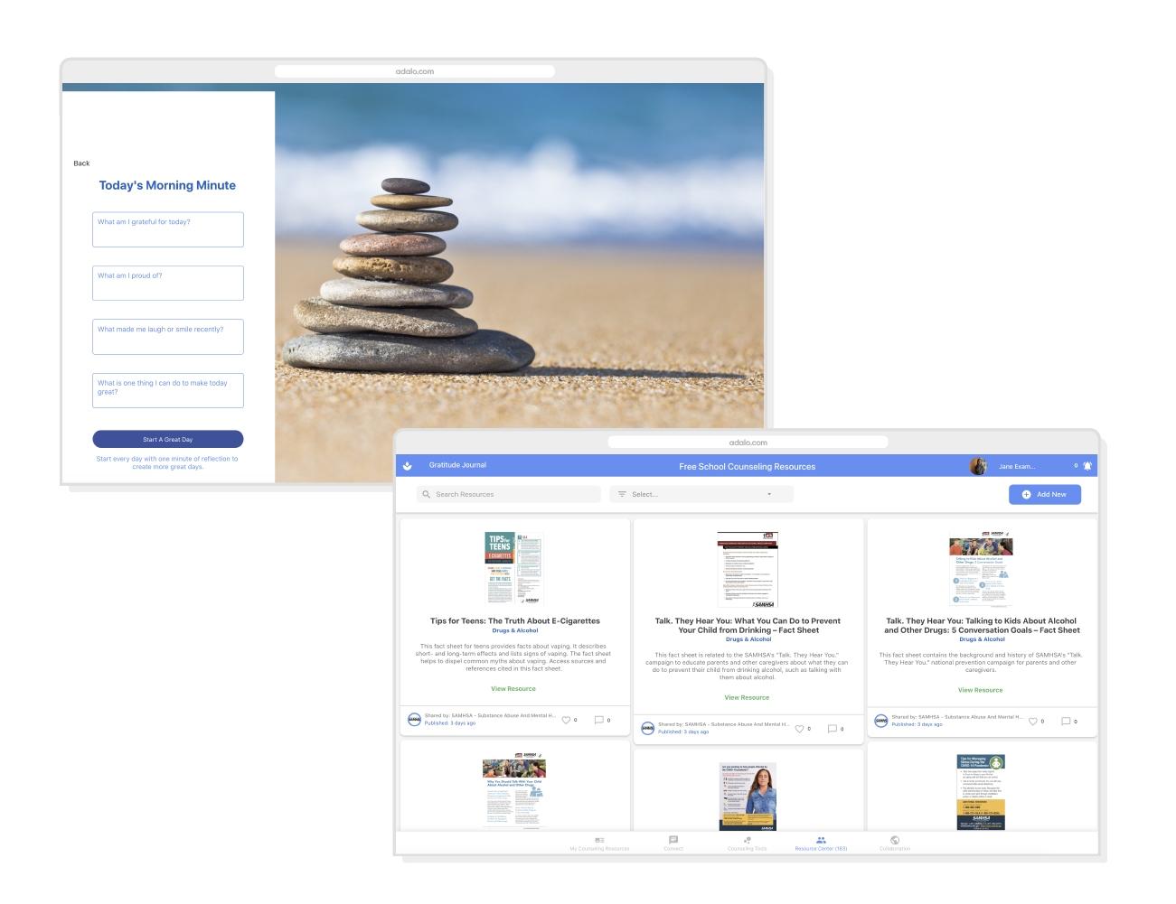 #MadeinAdalo | Counselora Web App by Benjamin Raskin