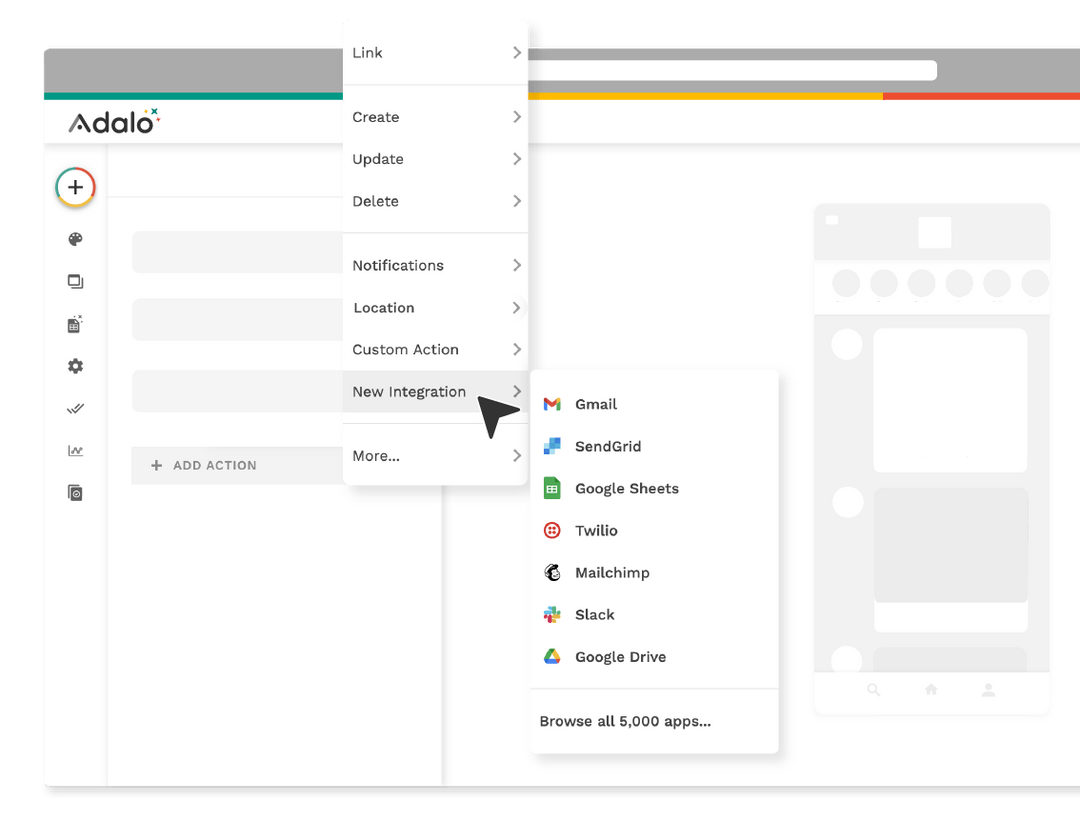 Zapier | Adalo - Build Custom Apps, No Coding Required