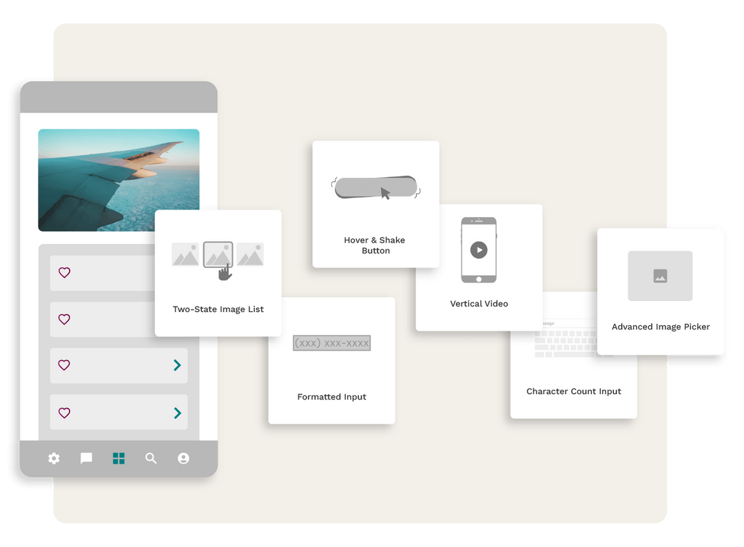 Component Marketplace | Adalo - Build Custom Apps, No Coding Required