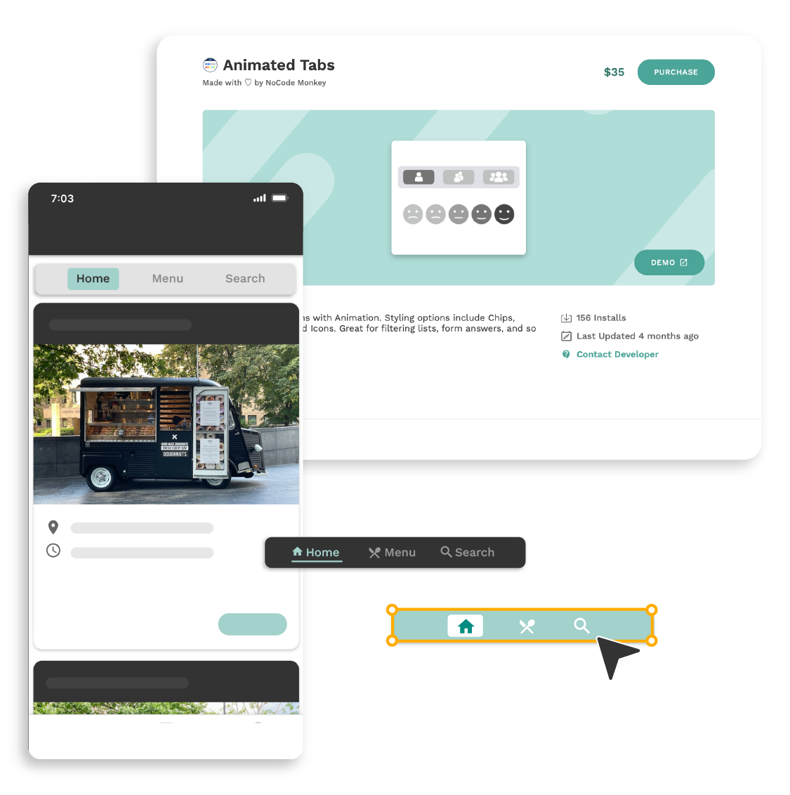 Component Marketplace | Adalo - Build Custom Apps, No Coding Required