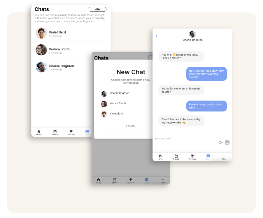 User Chat Feature Template | Adalo - Build Custom Apps, No Coding Required