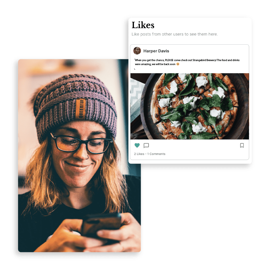 Social Media Feed Feature Template | Adalo - Build Custom Apps, No ...