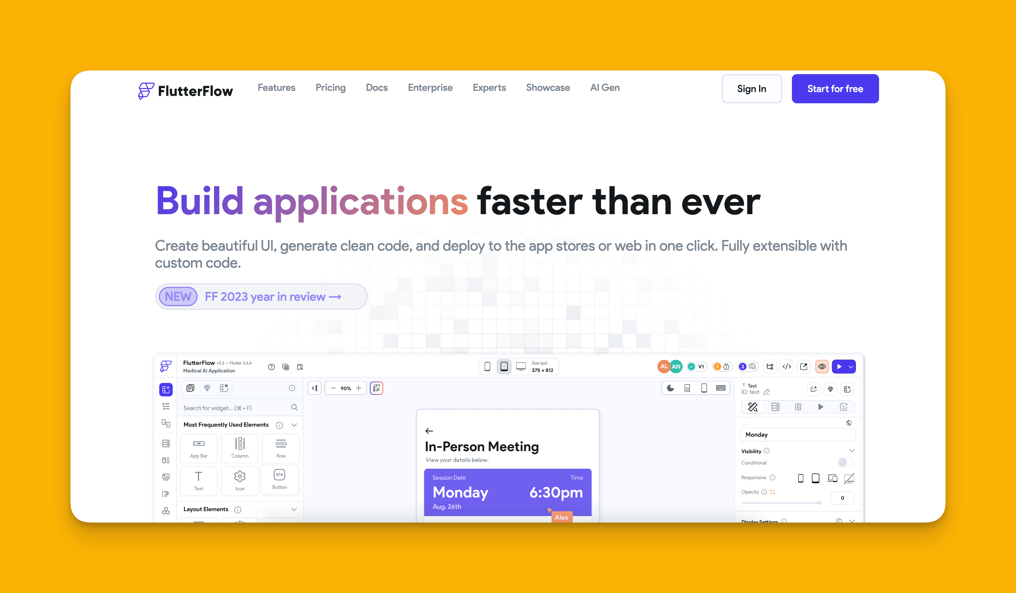 FlutterFlow Review: Is It Worth It? [2024] | Adalo Blog