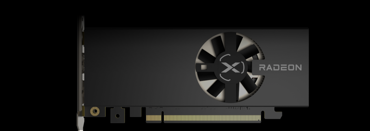 XFX SPEEDSTER SWFT105 RADEON RX 6400 Gaming Graphics Card with 4GB ...