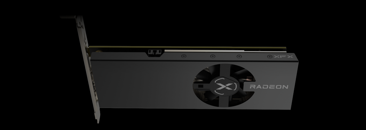 XFX SPEEDSTER SWFT105 RADEON RX 6400 Gaming Graphics Card with 4GB ...