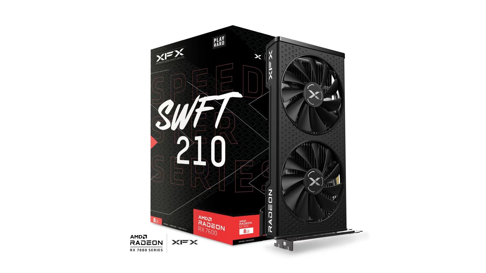 XFX SPEEDSTER SWFT 210 AMD Radeon™ RX 7600 Core Edition