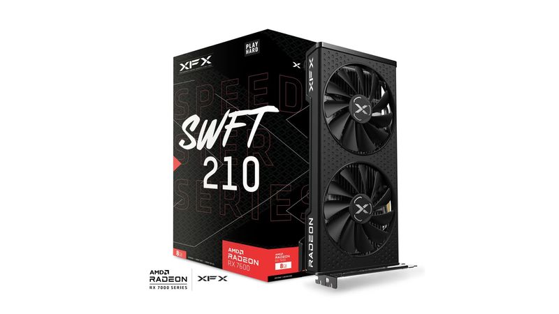 XFX SPEEDSTER SWFT 210 AMD Radeon™ RX 7600 Core Edition