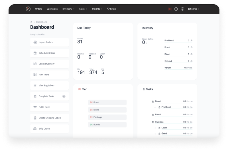 Coffee Roasting Software for Wholesale Roasters | RoasterTools
