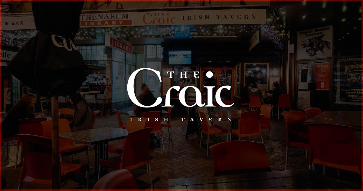 The Craic | Menu