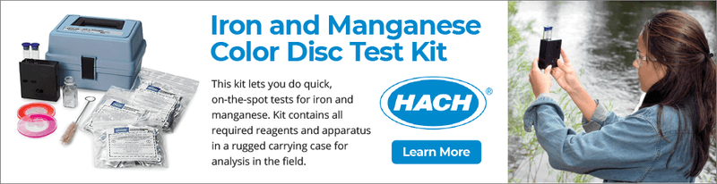 Manganese in Drinking Water Contaminant Source Testing Treatment