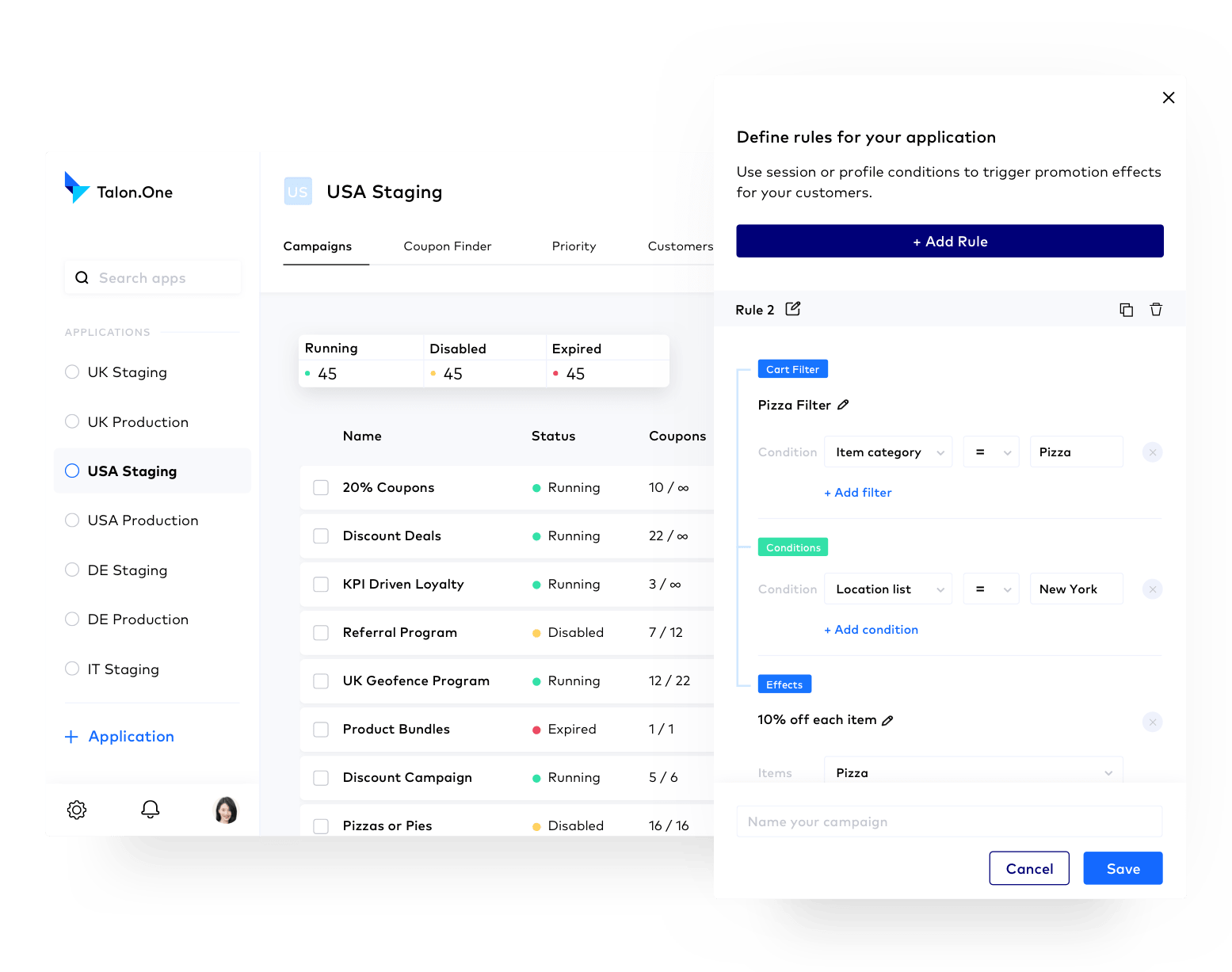 The Promotion Engine: Effective, Flexible, Safe | Talon.One