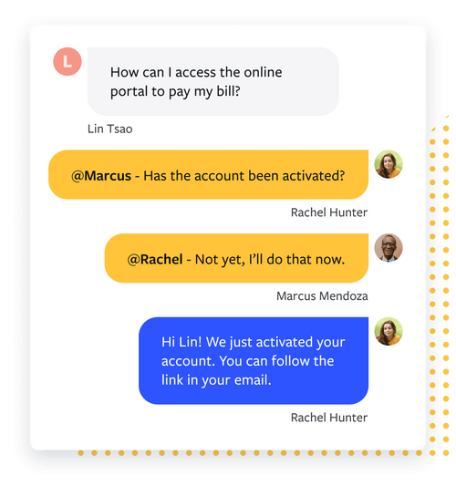 Messaging Conversation Dashboard