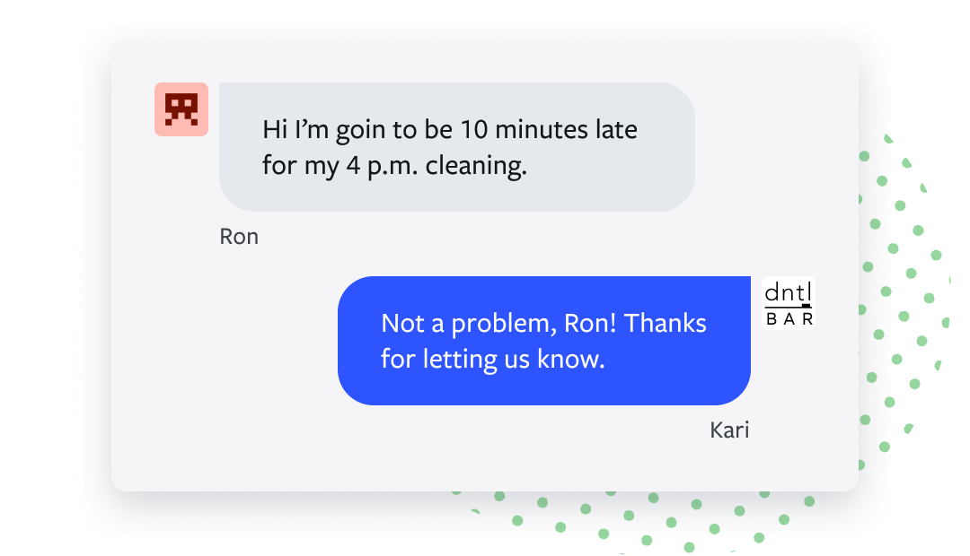 dntl bar — Customer Case Study | Textline