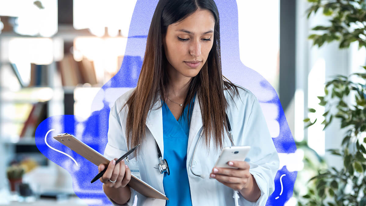 Doctor texting: pros, cons, best practices, and examples to get you started
