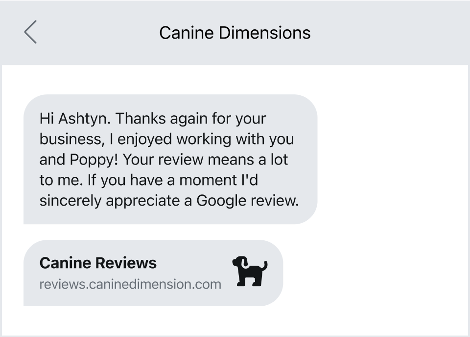 How To Ask For Google Reviews Via SMS Examples Tips