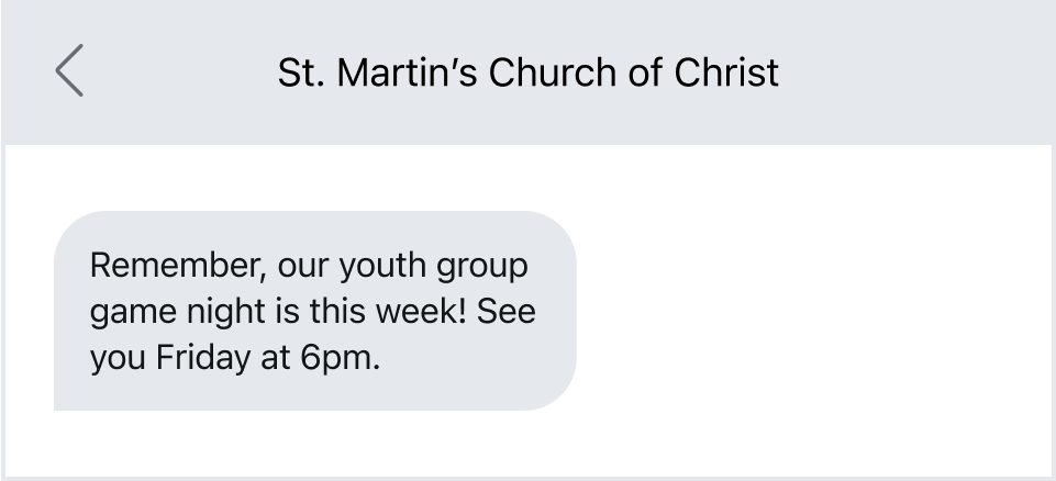 SMS for churches: how it works
