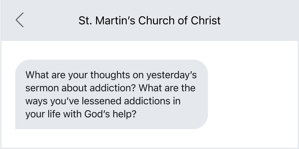 SMS for churches: how it works