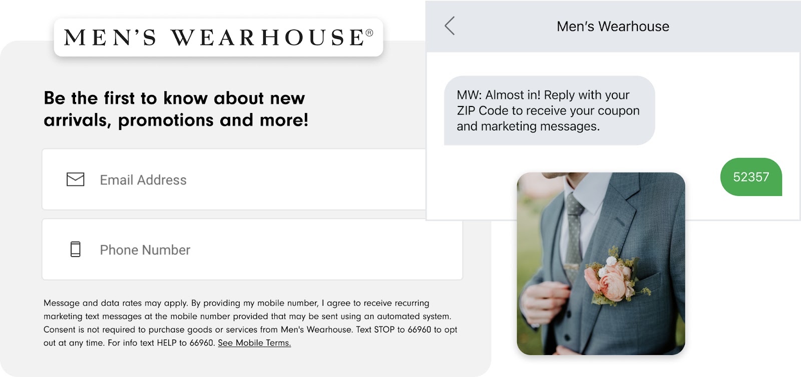 SMS opt-in examples for compliant campaigns