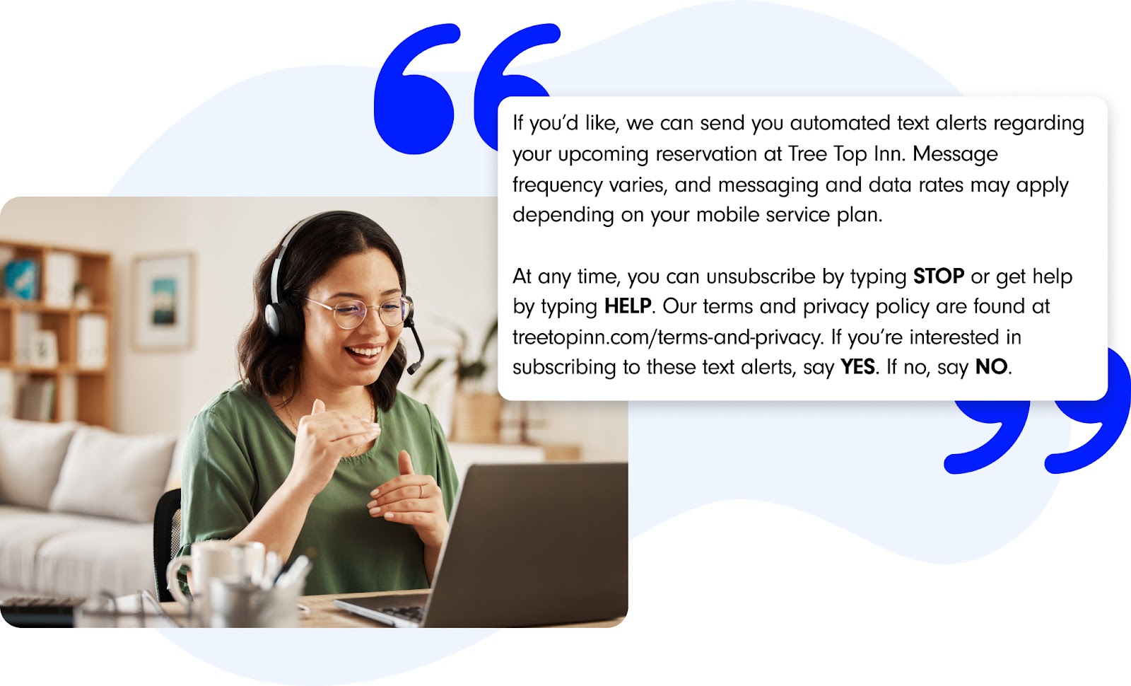 SMS opt-in examples for compliant campaigns
