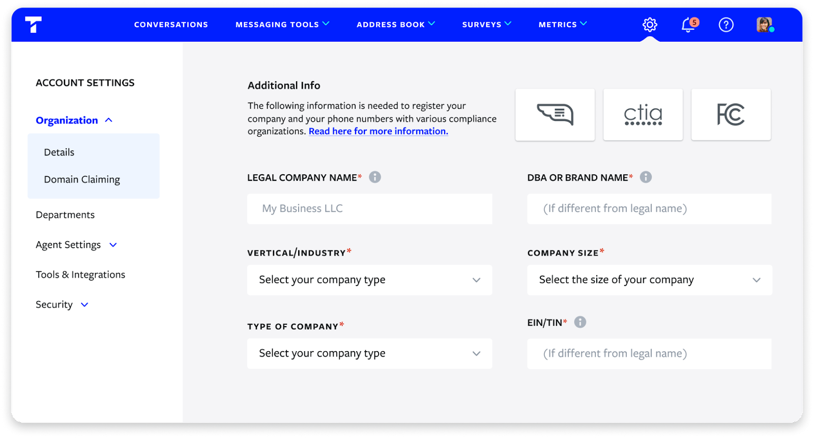 Navigating the SMS registration process, step-by-step