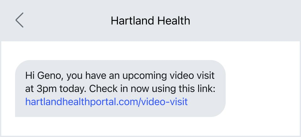 71 SMS templates for healthcare professionals