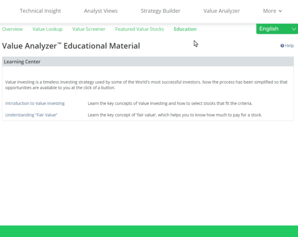 Getting Started with Value Analyzer