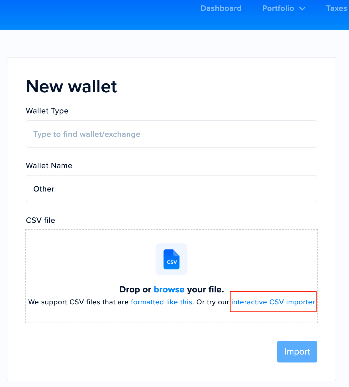 How to upload your Newton transaction history to CoinTracker. | Newton Blog