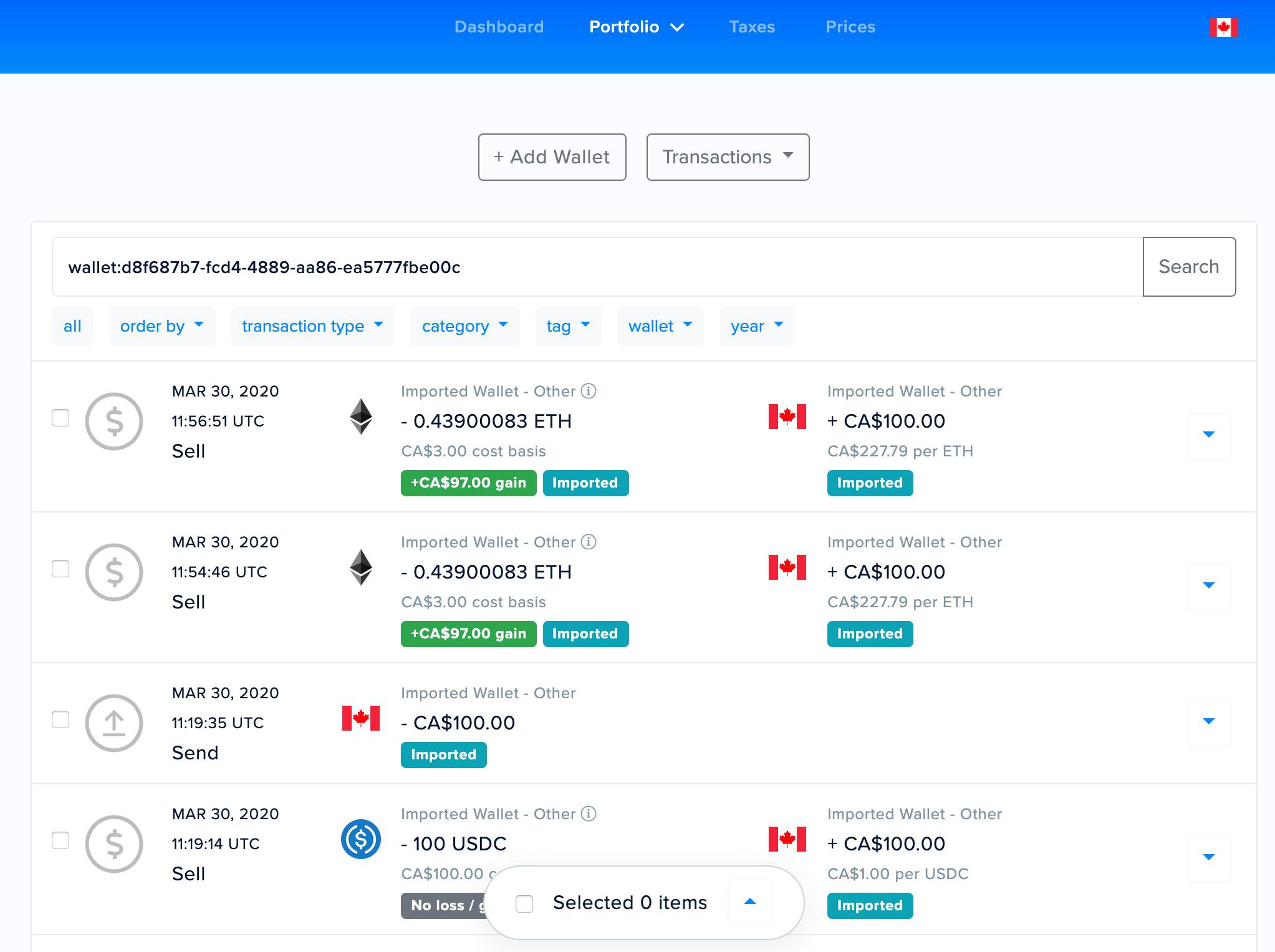 How to upload your Newton transaction history to CoinTracker. | Newton Blog