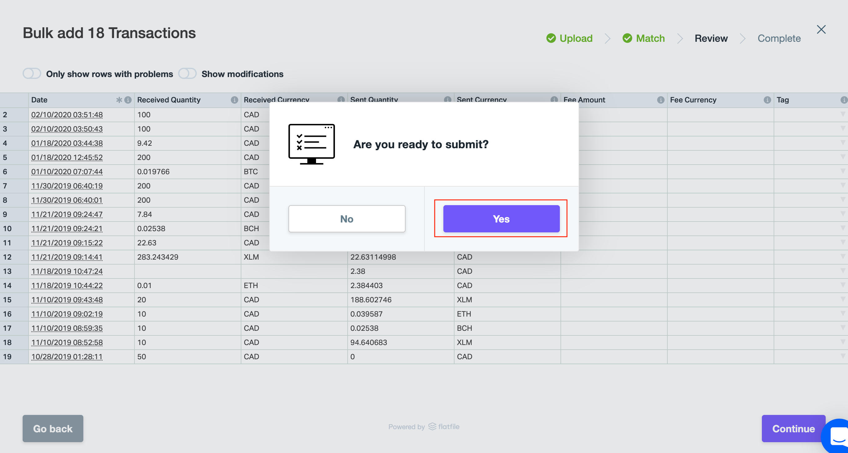 How to upload your Newton transaction history to CoinTracker. | Newton Blog