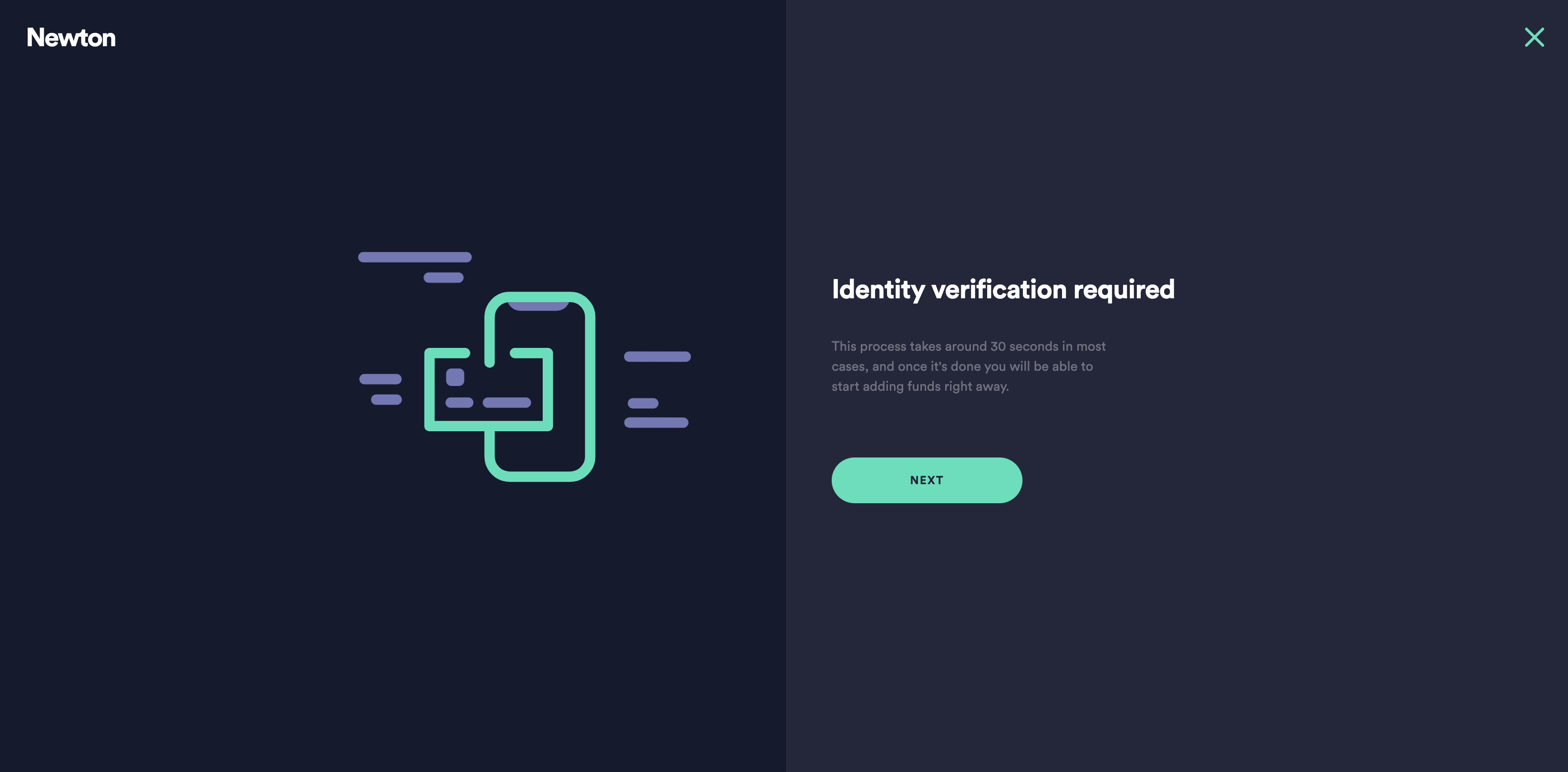 Get verified fast, no bank account required. | Newton Blog