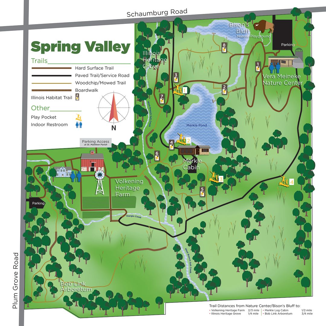 Trail Map | Schaumburg Park District