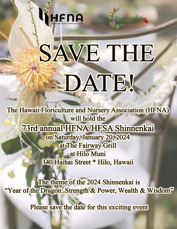 HFNA - Hawaii Floriculture and Nursery Association