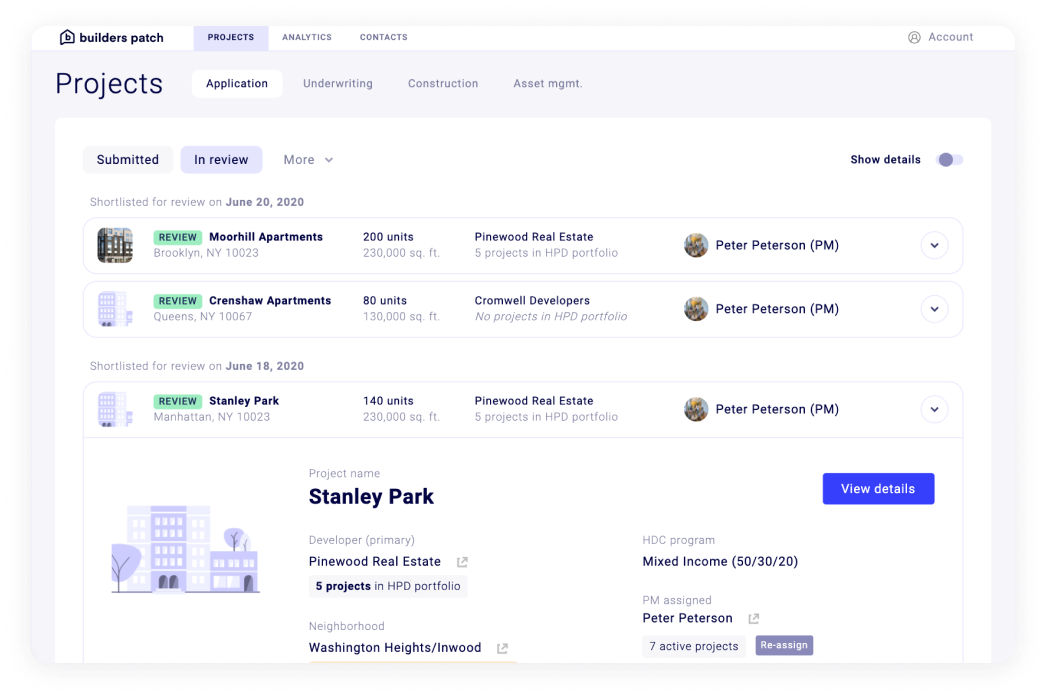 Builders Patch: essential platform for housing finance agencies