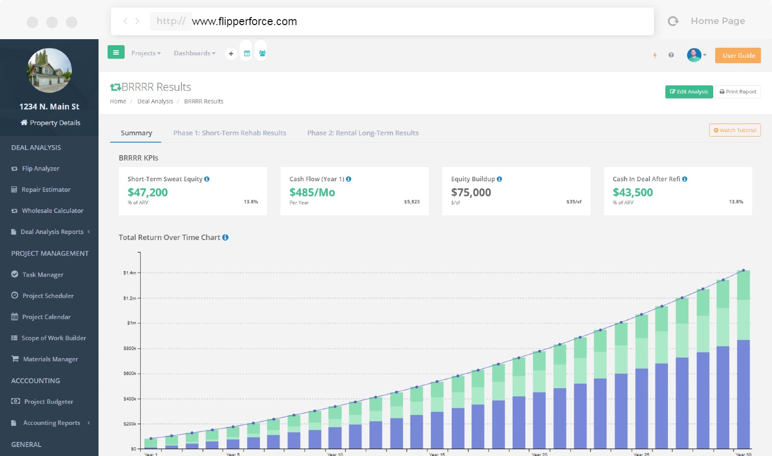 FlipperForce House Flipping Software