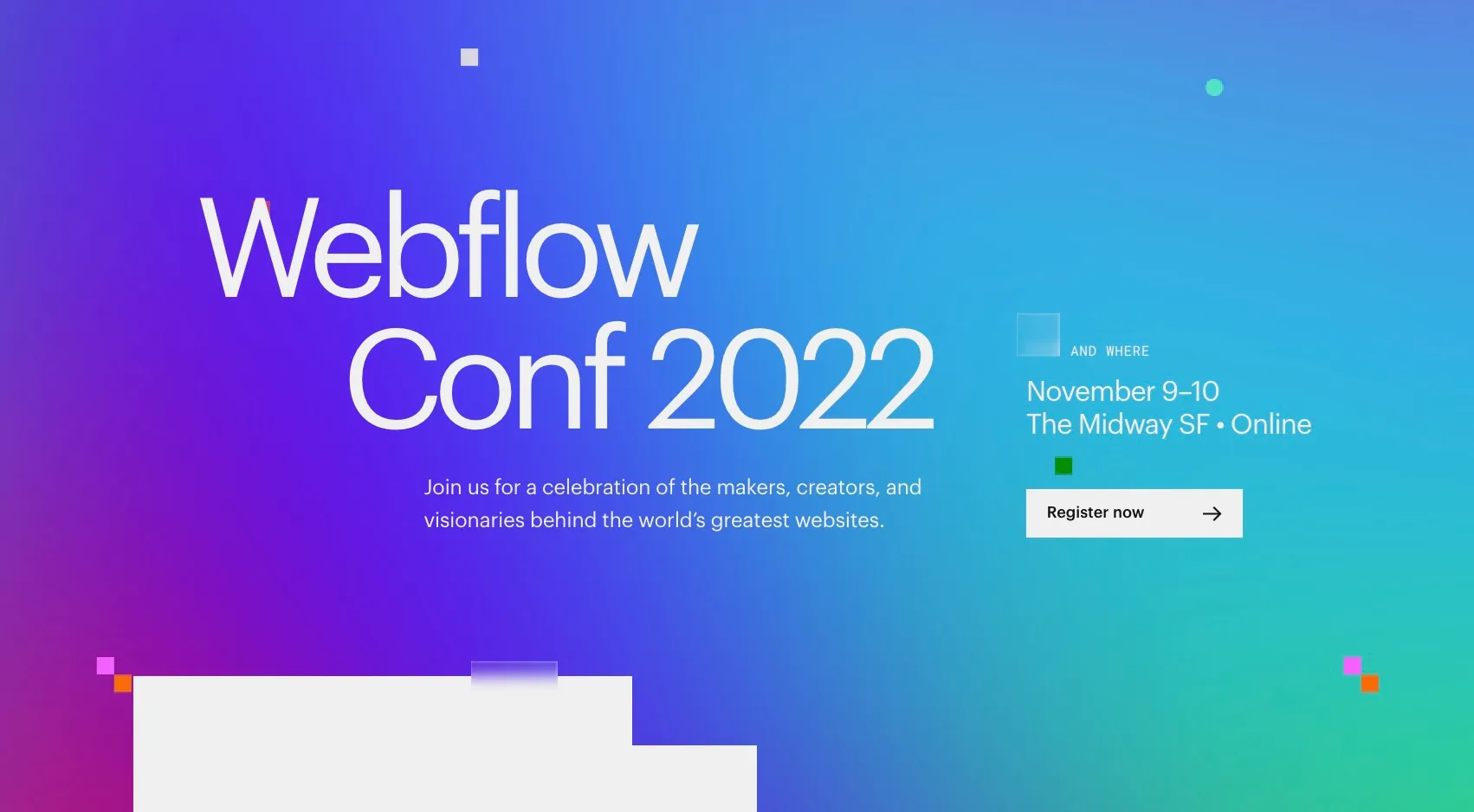 Webflow Conf 2022