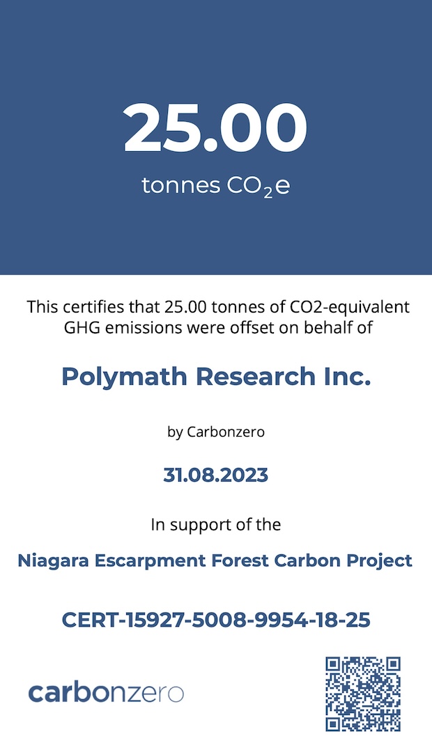 Polymath Certifications