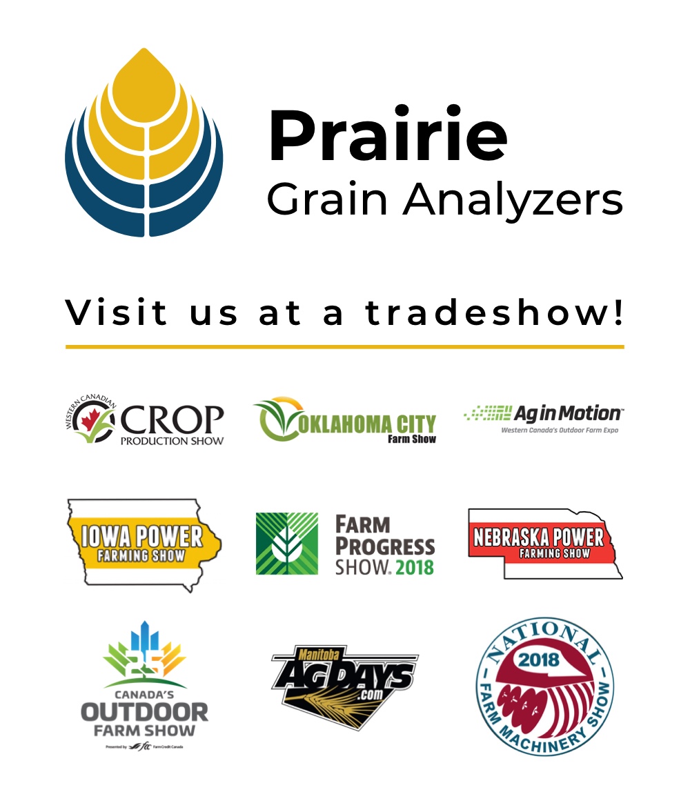 Trade Shows | Prairie Grain Analyzers
