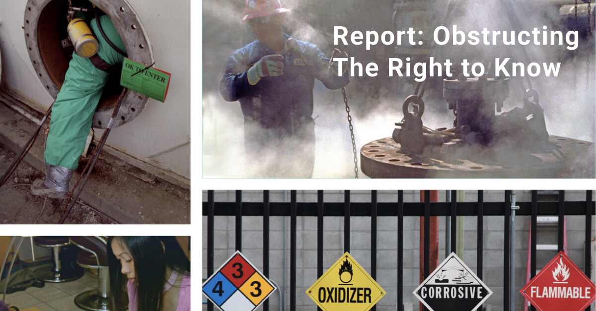 New analysis: 30% of chemical Safety Data Sheets tested include ...