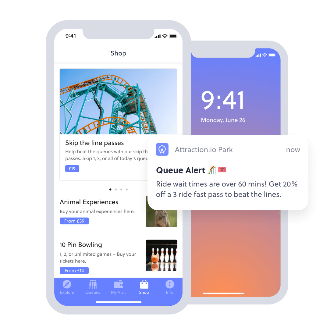 In-App Messaging & Offers – Attractions.io