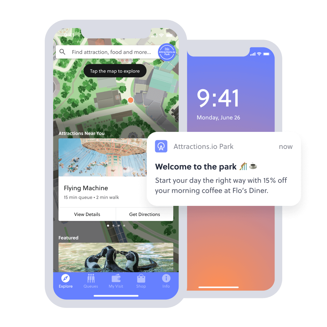 In-App Messaging & Offers – Attractions.io